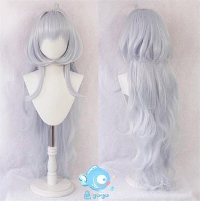 Anime Fate/grand Order Merlin Cosplay Long Curly Hair Wigs Hairpiece In ...