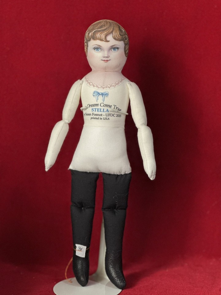 UFDC Artist Susan Fosnot Cloth 11” Doll “Stella” | eBay