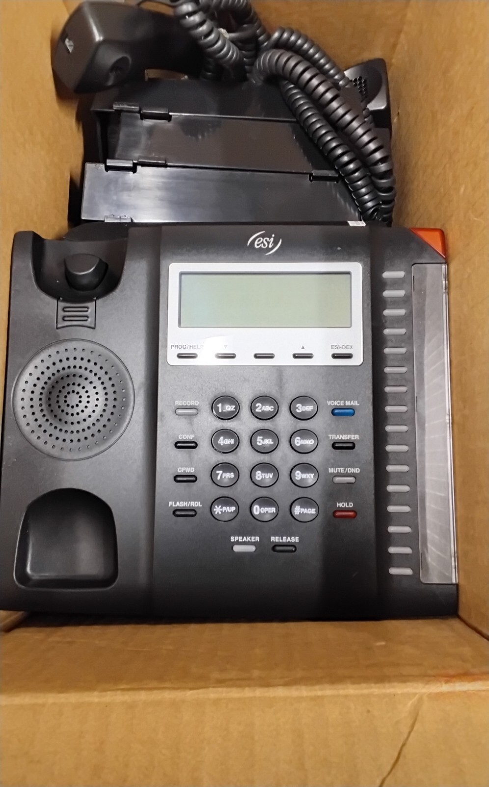 ESI 40 SBP 10/100 IP Phone, LOT OF 5! w/ Stands | eBay