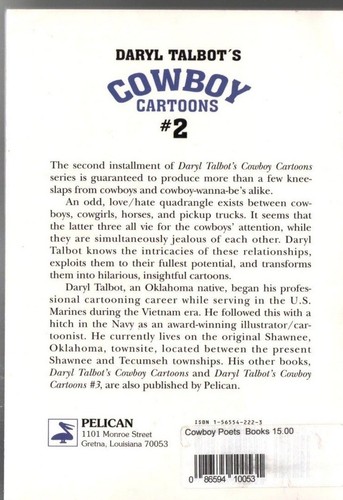 Cowboy Cartoons, Too No. 2 by Daryl Talbot (1997, Paperback) VG | eBay