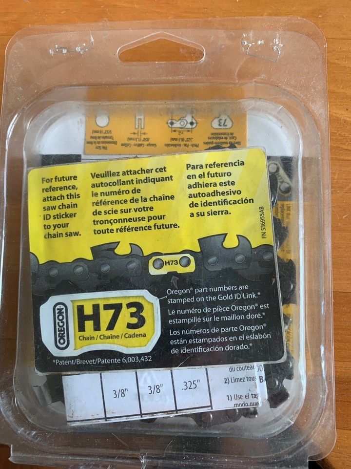 18" Oregon Chain Saw H73 33SL Homelite Solo...Never Used | eBay