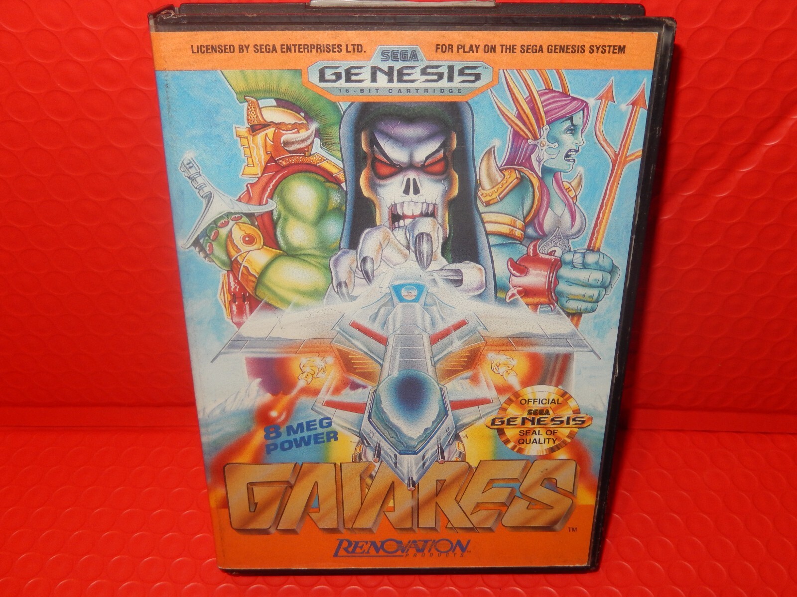 GAIARES Sega Genesis AUTHENTIC BOX and GAME CATRIDGE Works GREAT ...