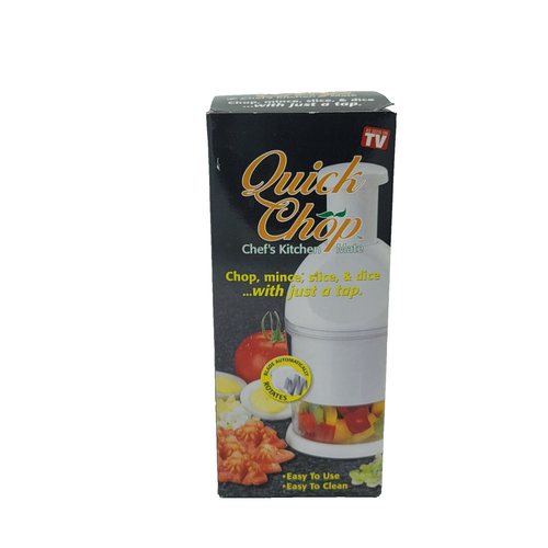 Quick Chop Kitchen Chefs Mate Chopper As Seen On TV Mini Food Processor ...