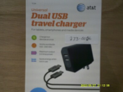 AT&T Universal Dual USB Travel Charger 3.5amp | eBay