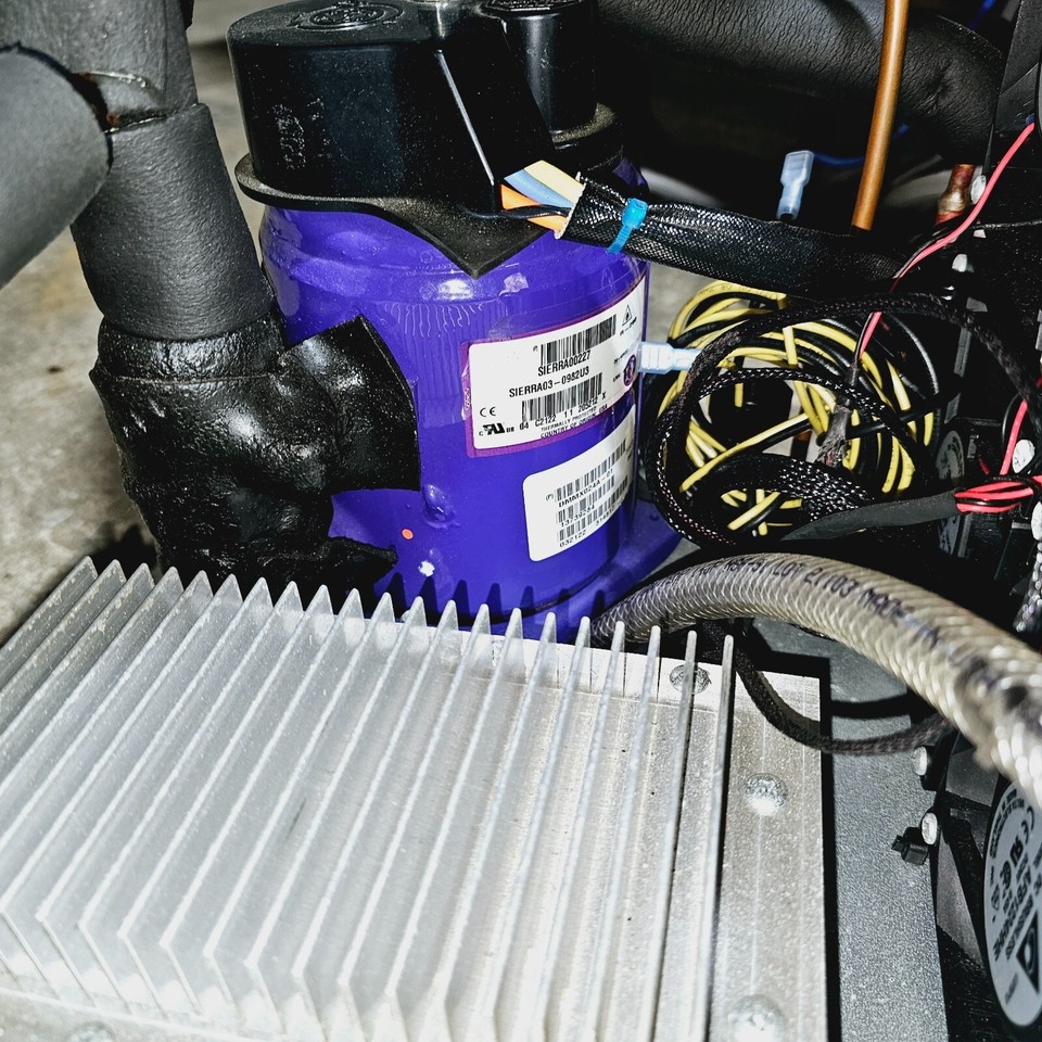 RIVACOLD Refrigeration Unit, Sierra Compressor, Condenser & 24Vdc Power ...