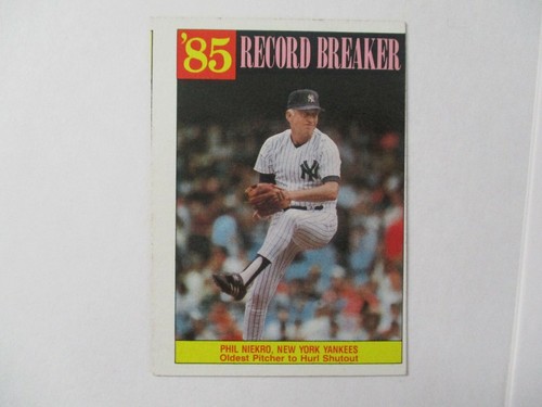 1986 TOPPS BASEBALL ERROR CARDS FOUR (4) | eBay