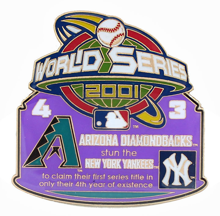 2001 World Series Logo Arizona Diamondbacks 2001 World Series New Era