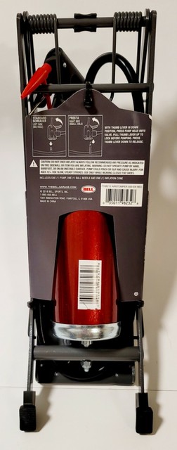 Bell Air Pump Airstomper 500 High Volume Foot Pump With Gauge 100 PSI ...