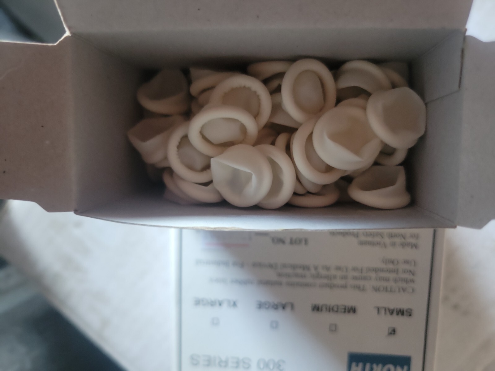 Honeywell (311LWR/S) North Natural Rubber Small Finger Cots - 2 Boxes of 140 for sale online | eBay