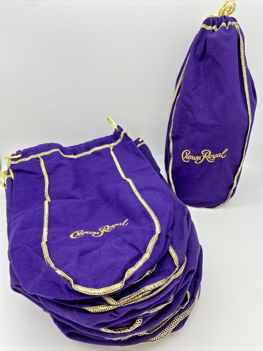 Purple Crown Royal Bag Crown Royal Bag Purple And Gold With Draw And
