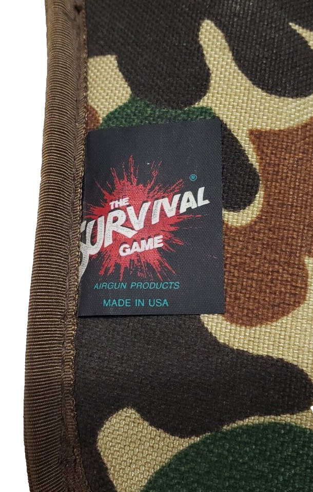 RARE Vintage Splatmaster Survival Game Paintball Pistol Gun Holster ...