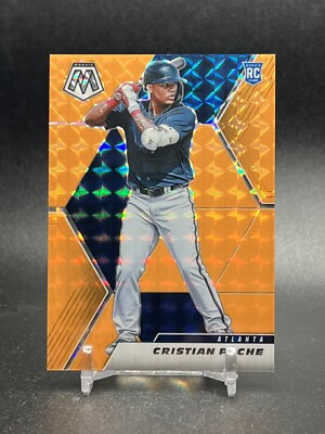 Christian PACHE 2021 Mosaic ORANGE Fluorescent RC Rookie #’d 25/25 ...