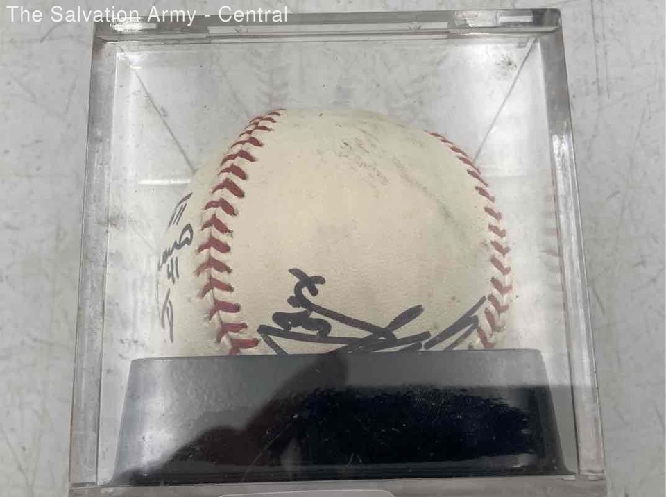 Rawlings Signed Official Major League Baseball Collectible With Display ...