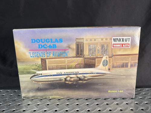 Minicraft Douglas DC-6B Pan American Airlines 1:144 Legends Model Kit ...