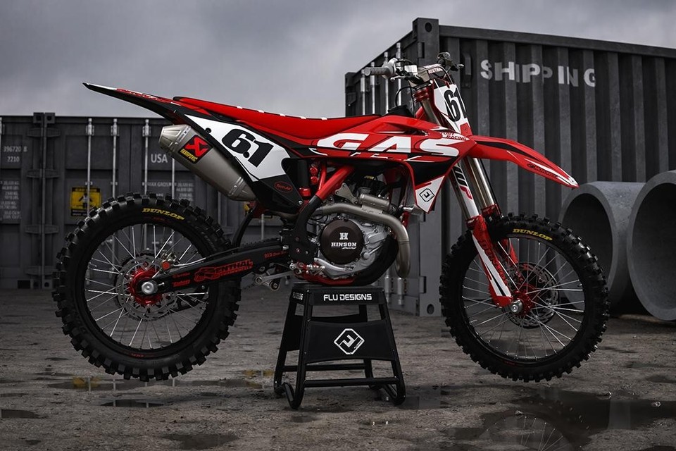 Influenza PTS6 PRO TEAM Grafica gasgas Mc Ec Ex 125 250 300 350 450 ...