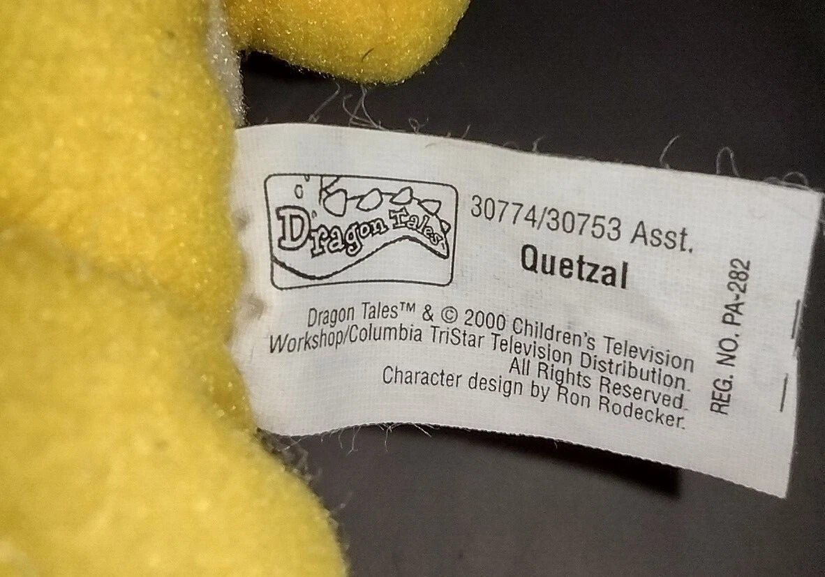Dragon Tales Quetzal Toy