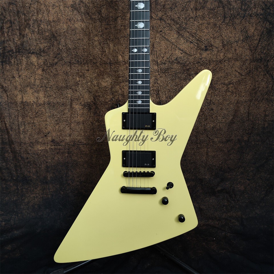 Cream MX220 James Hetfield Electric Guitar EET FUK Mahogany Body Explor ...