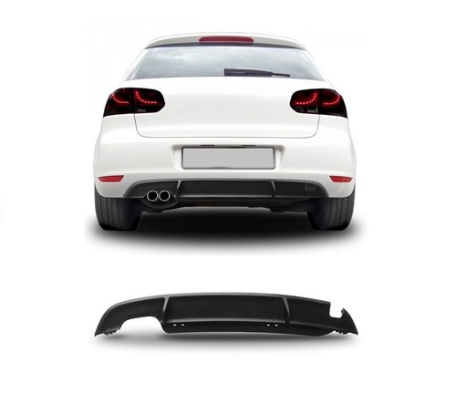 Rear Diffuser Rear Bumper Rear Apron for VW GOLF 6 VI Since 10/2008 ...