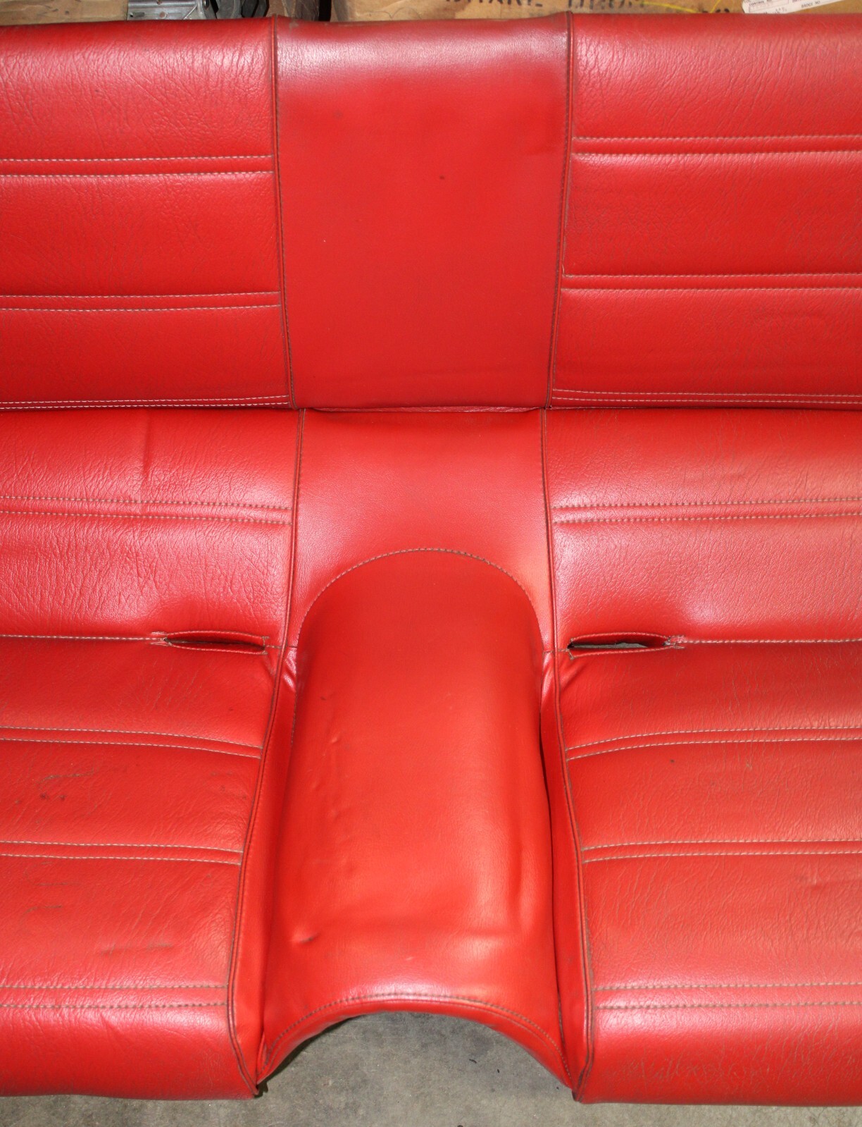 1965-1973 Mustang GT Mach 1 Boss Shelby ORIG FASTBACK REAR SEAT 71-73 ...