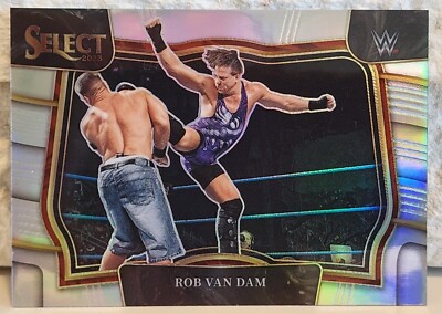 WWE Select 2023 Rob Van Dam RVD Ringside SP Prizm Case Hit Silver Prizm ...