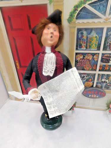 Byers Choice 2000 Caroler Thomas Jefferson w/ Declaration of ...