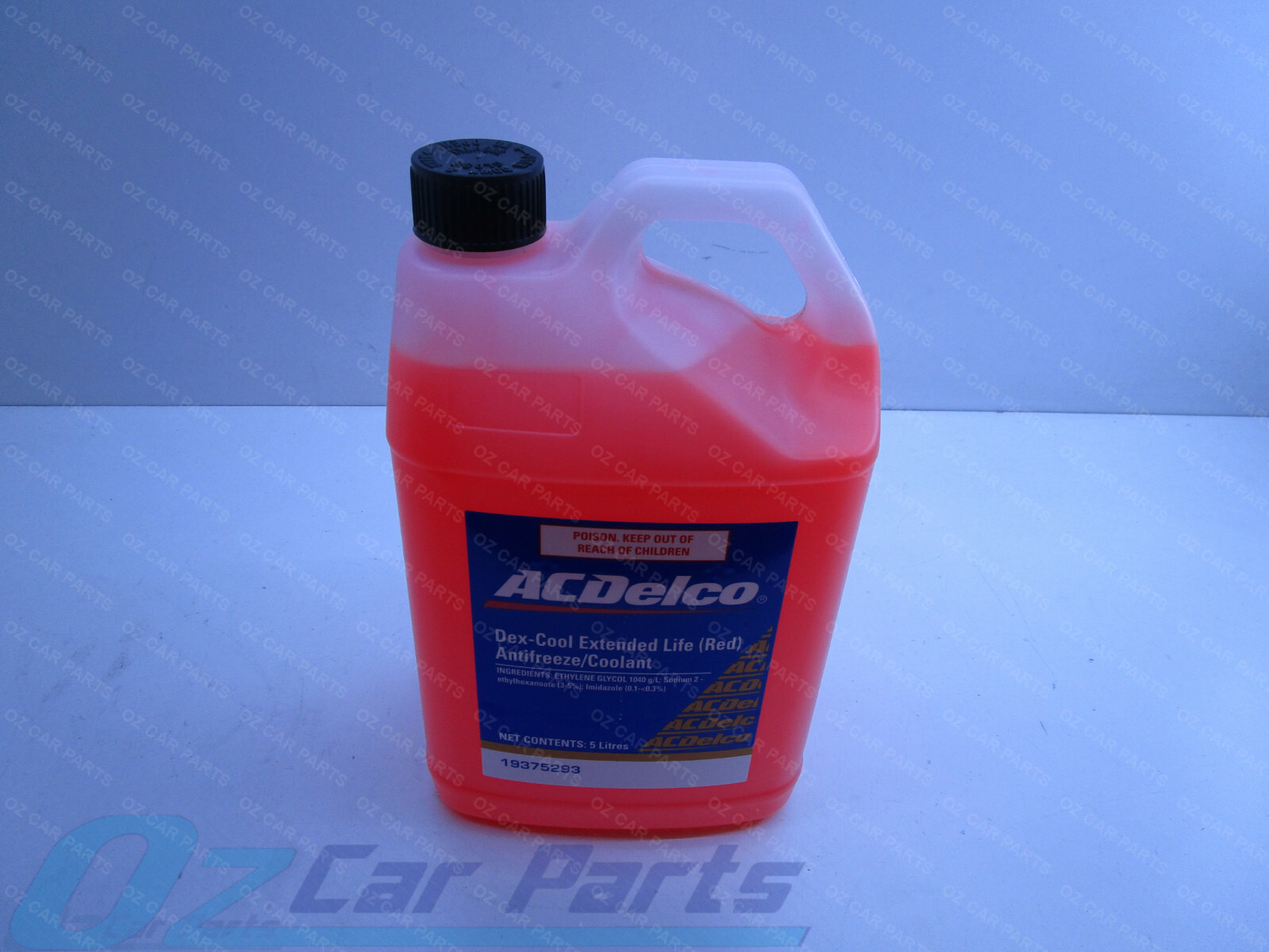Genuine Holden ACDelco DEX-COOL Extended Life Coolant Red 5Lt GENUINE ...