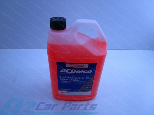 Genuine Holden ACDelco DEX-COOL Extended Life Coolant Red 5Lt GENUINE ...