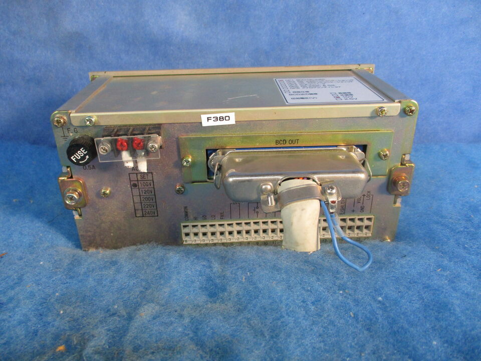 UNIPULSE F380 SCALE INDICATOR DIGITAL DISPLAY HMI 90-DAY WARRANTY | eBay