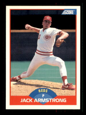1989 Baseball 1989 Score Jack Armstrong Cincinnati Reds #462 RC1 | eBay
