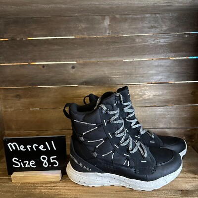 New Womens Merrell Bravada 2 Thermo WP Black Insulated Snow Winter