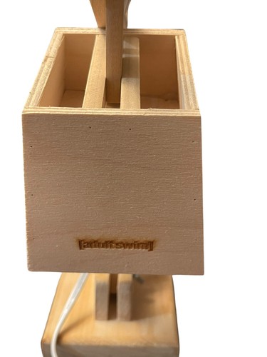 Adult Swim Wood Accent Desk Table Adjustable Lamp Light Show ...