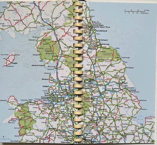 Comb bound week to view diary refill/ insert 2026. Universal size ...