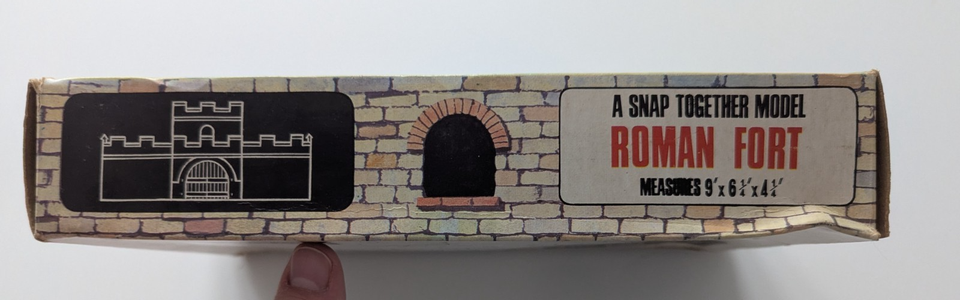 Airfix Roman Fort Snap Together Model 1706-198 - See Description ...