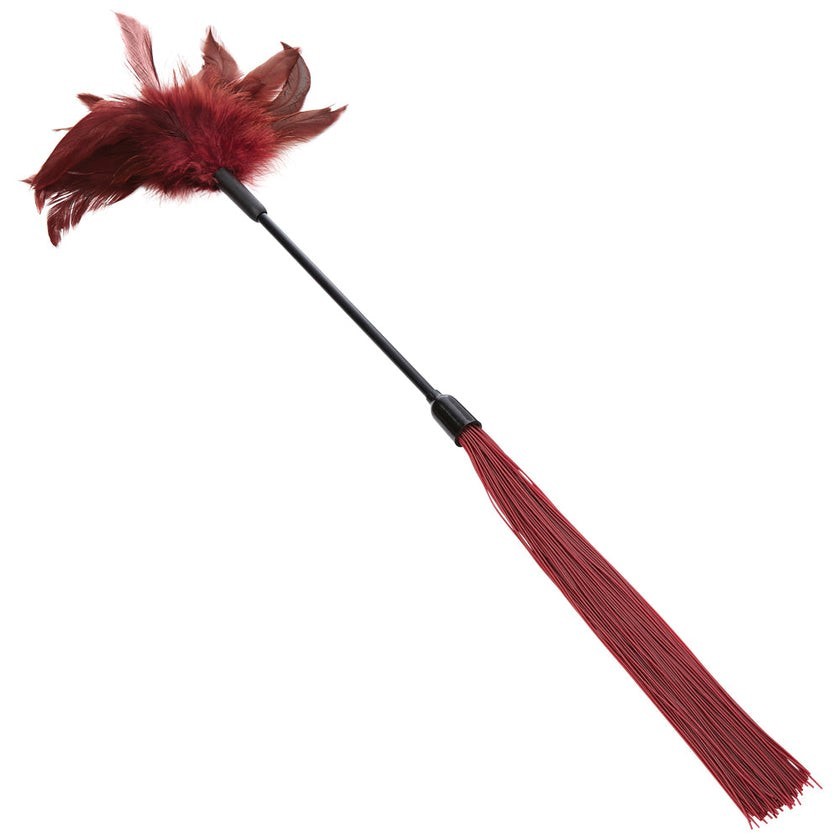 Sex & Mischief Enchanted Feather Tickler - Burgundy | eBay