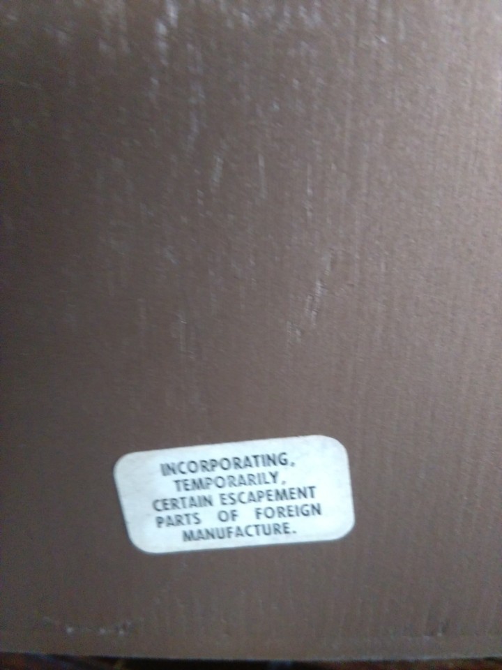 SMITHS LATE ART DECOR WESTMINSTER CHIME 8 DAY MANTLE CLOCK WORKING KEY ...