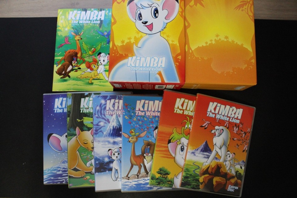 Kimba The White Lion Ultra Edition Box Set Rare Full DVD Collection ...