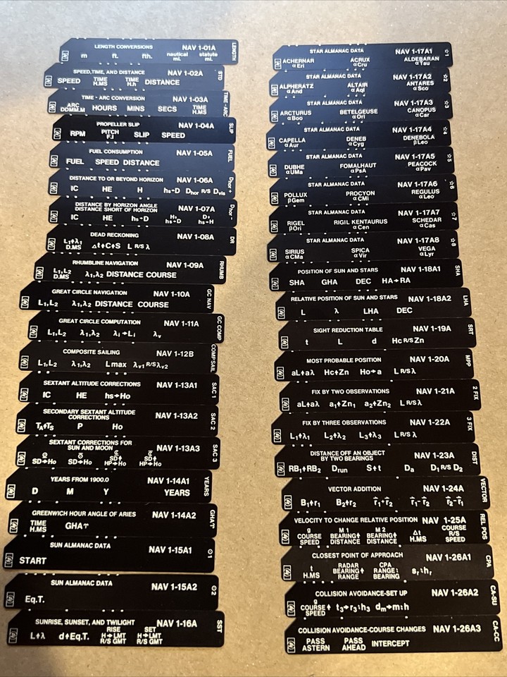 HP-65 Navigation Pac 1 Cards And Case | eBay