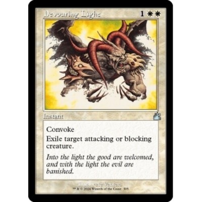 Devouring Light (retro Frame) X4 M/NM Magic MTG Ravnica Remastered | eBay