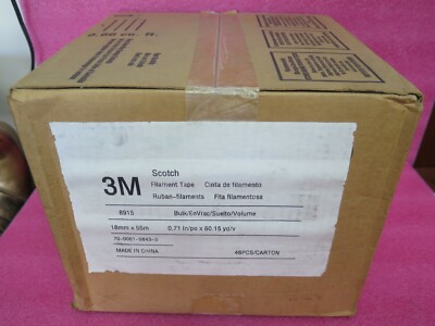 3M Scotch® Filament Tape 8915 Clean Removal, 18 mm x 55 m, 48 per case ...