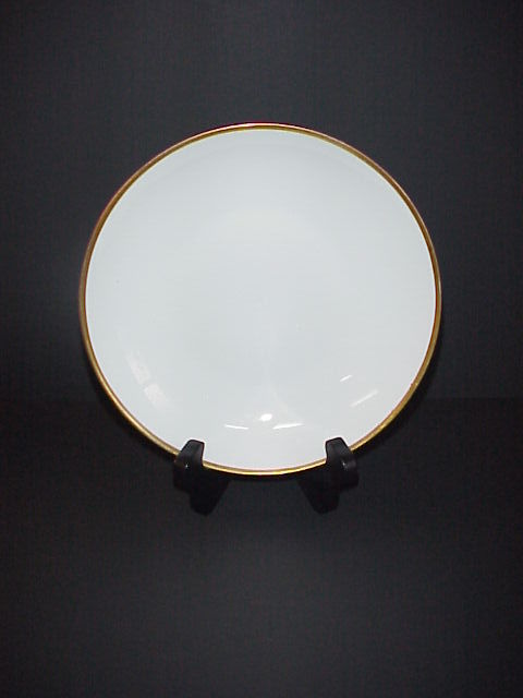 Johann Haviland Bowl Eva Zeisel Bavaria Germany White Thick Gold Trim ...