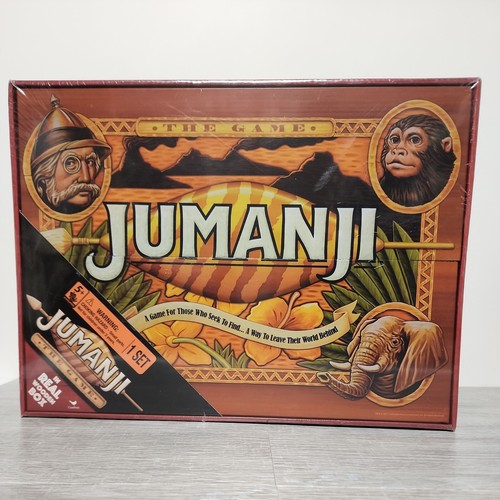 JUMANJI Board Game Real Wood Wooden Box Brand New Sealed | eBay