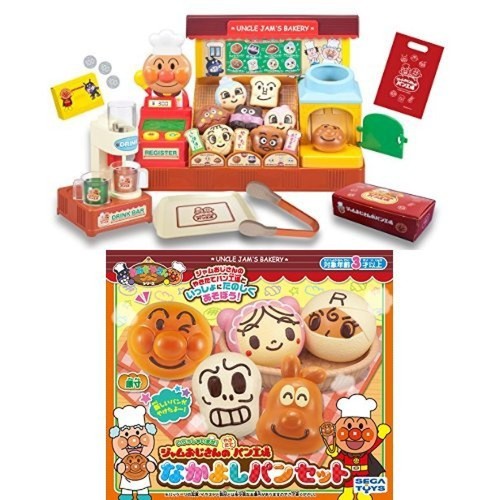 SEGA Anpanman Welcome Uncle Jam's Bakery Toy Shop and Good Friends ...