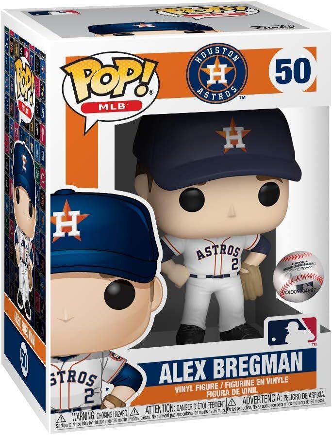 Funko 48854 POP MLB Astros-Alex Bregman Collectible Toy, Multicolour | eBay