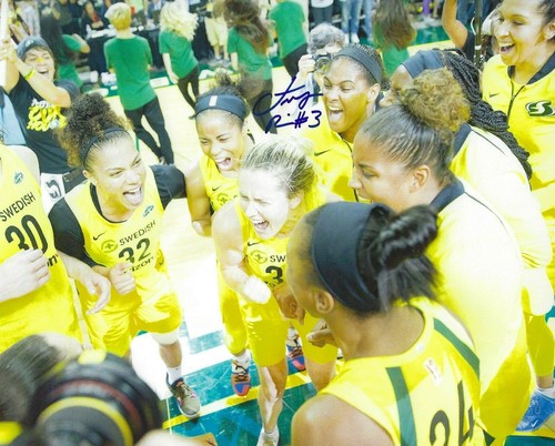 COURTNEY PARIS Signed 8 x 10 Photo WNBA Basketball SEATTLE STORM ...