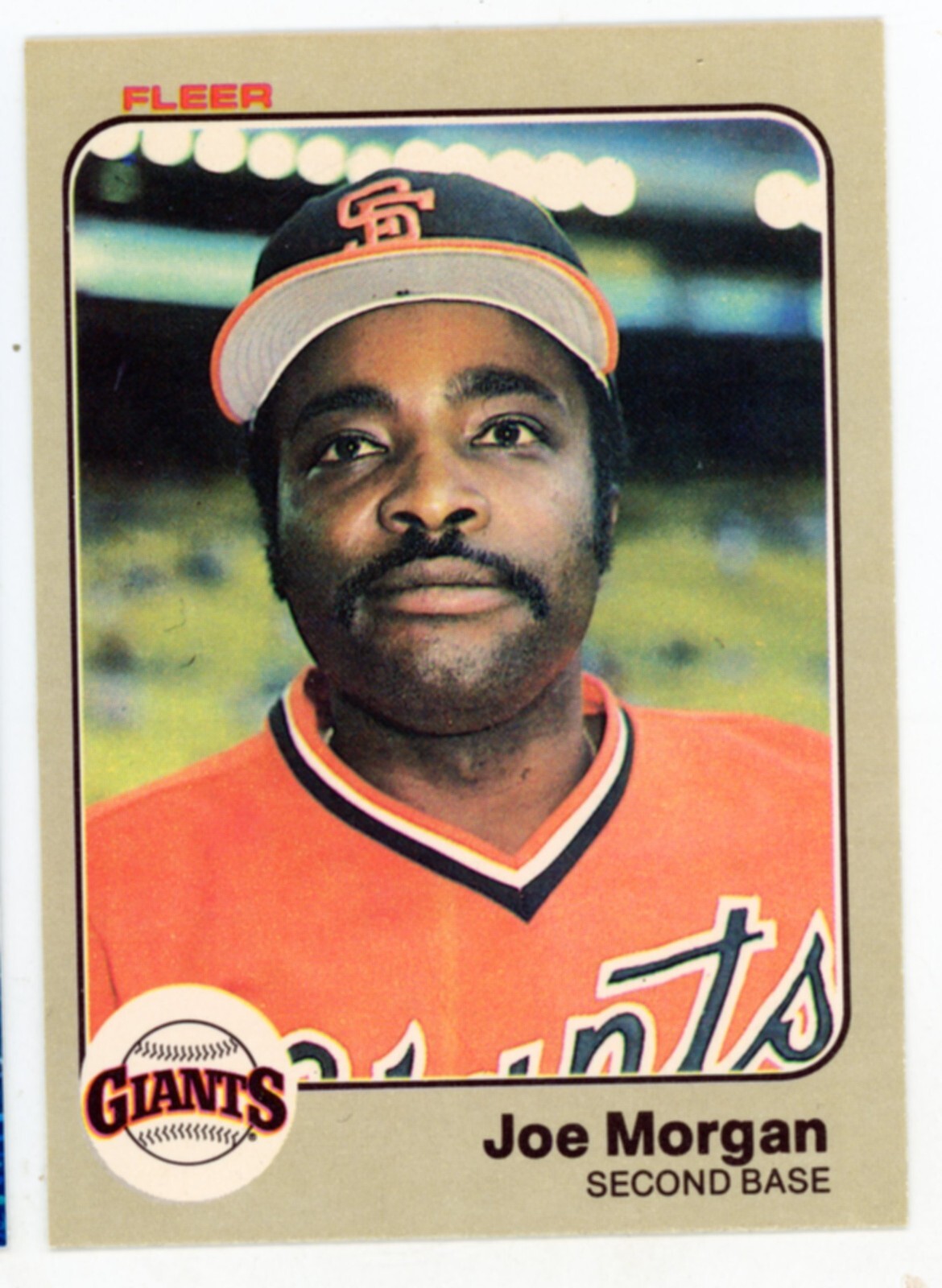 1983 Fleer Joe Morgan baseball card | eBay