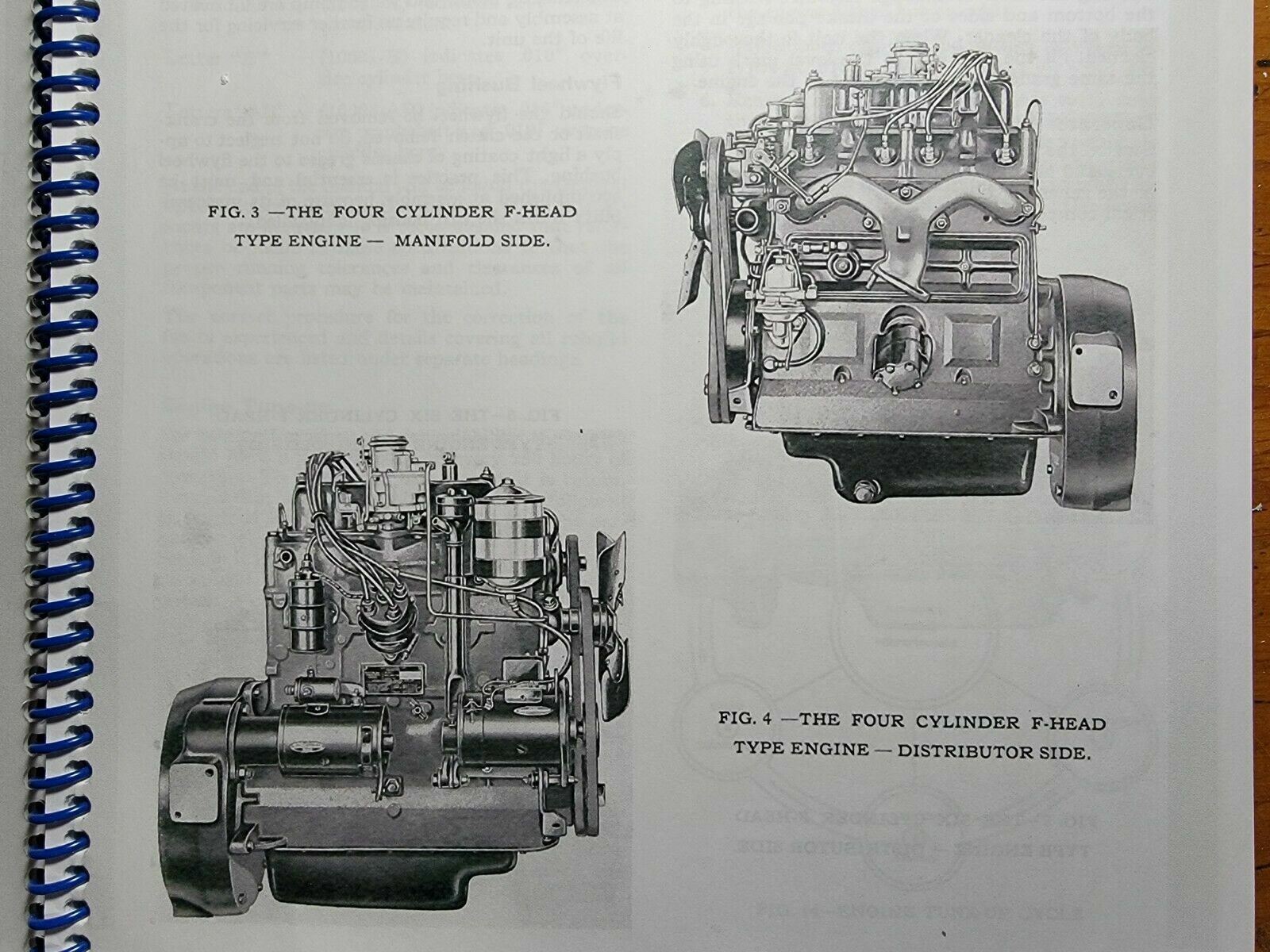 Willys 4 6 cyl L-Head F-Head 134 161 ci Engine Mechanic's Service ...