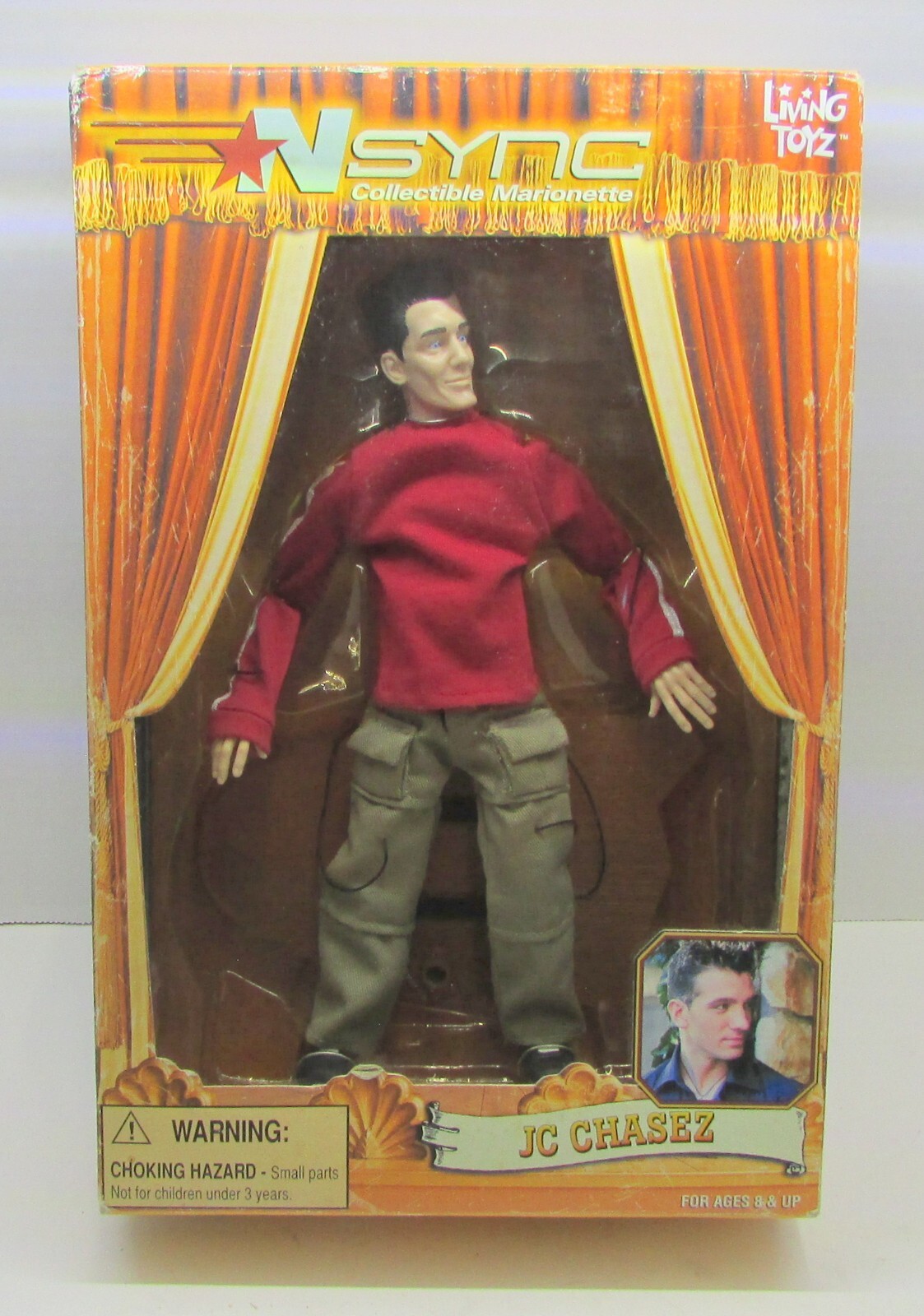 NSYNC Doll JC Chasez Collectible Marionette Doll New in Box NIB Vintage ...