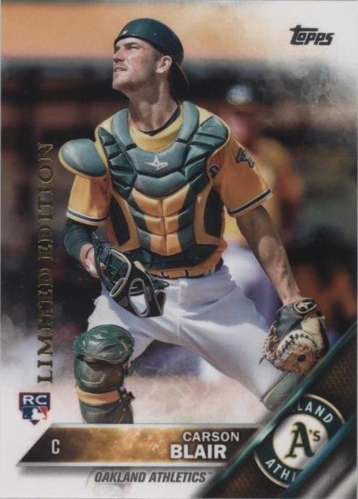 2016 Topps - Carson Blair #352 Limited Edition (RC) for sale online | eBay