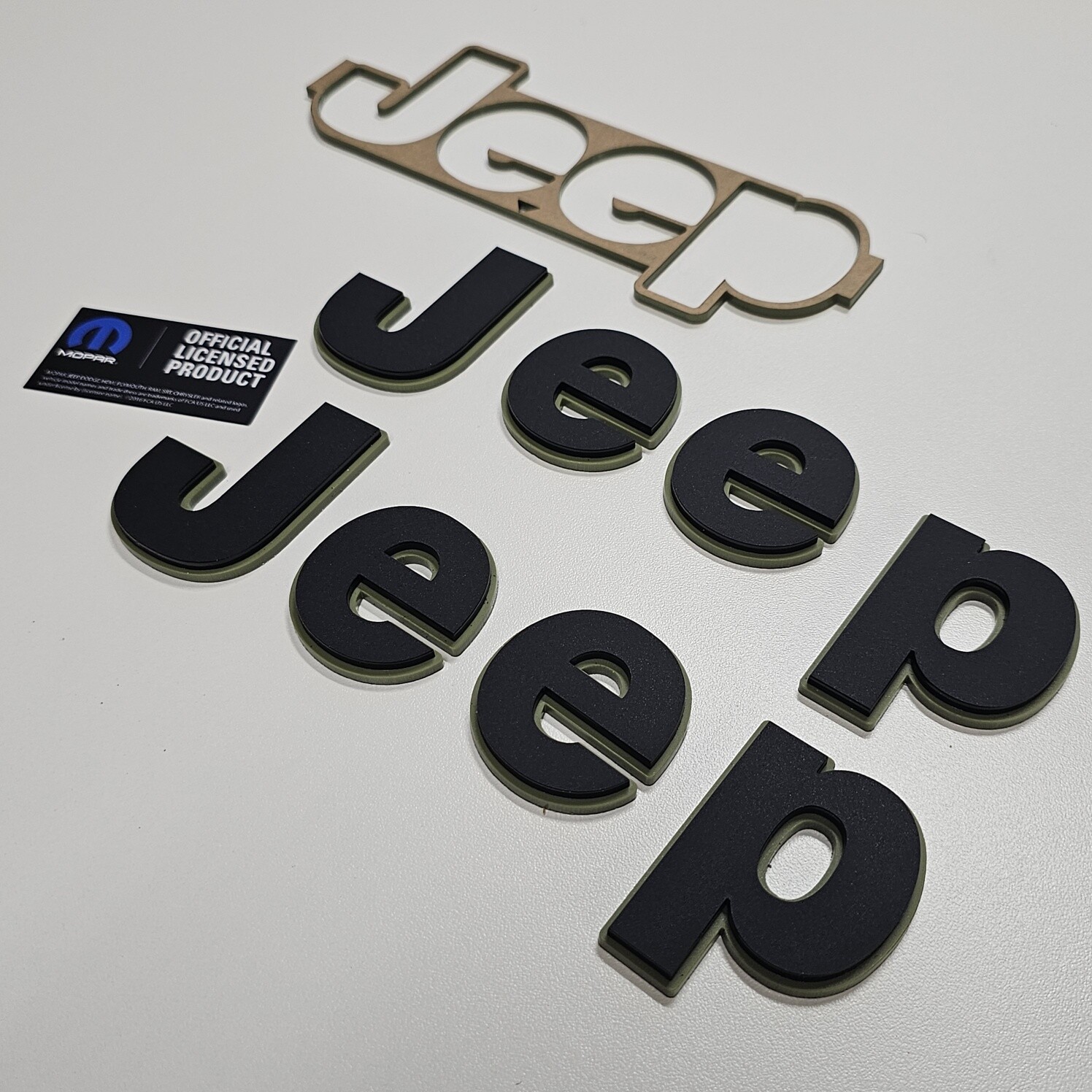 Officially Licensed Laser Cut Acrylic Jeep Wrangler Gladiator Emblems ...