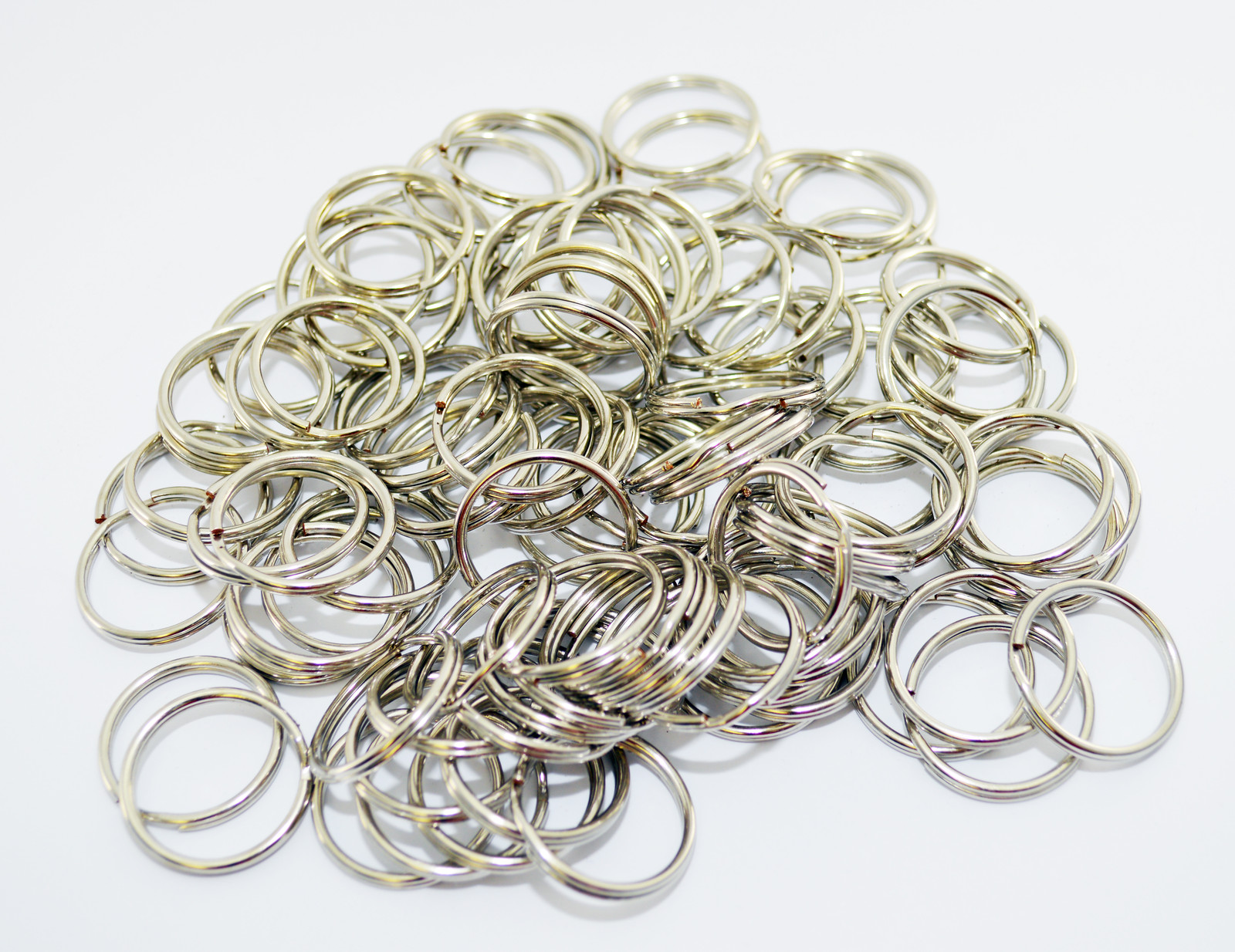 1000 units Nickel Split Ring Key Rings 25mm Diameter | eBay UK